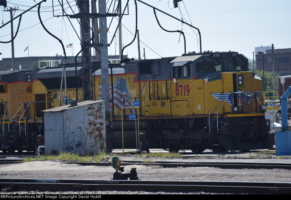 UP Engine 8719, Des Moines IA